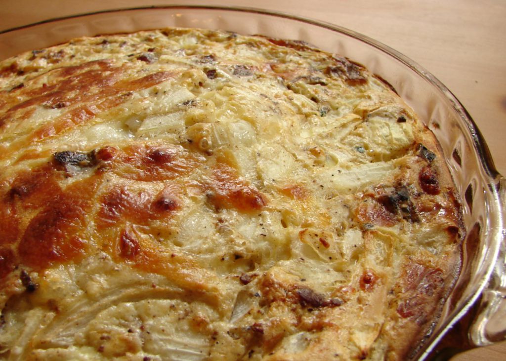Pastel de cebolla y bacon - Recetas de Cocina | MujerdeElite